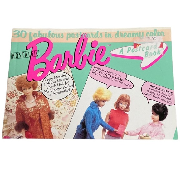 Barbie | Office | Barbie Nostalgia The Original 3 Postcards Book | Poshmark